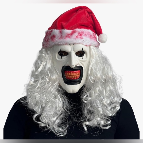 Costumes | The Clown Mask Terrifier Scary The Killer Clown Masks ...